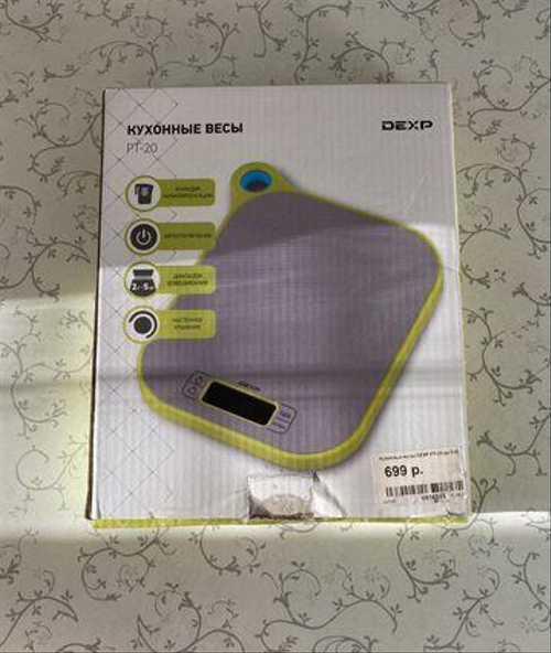 Кухонные весы dexp
