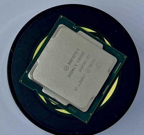 Процессор intel core I3 10105f   кулер