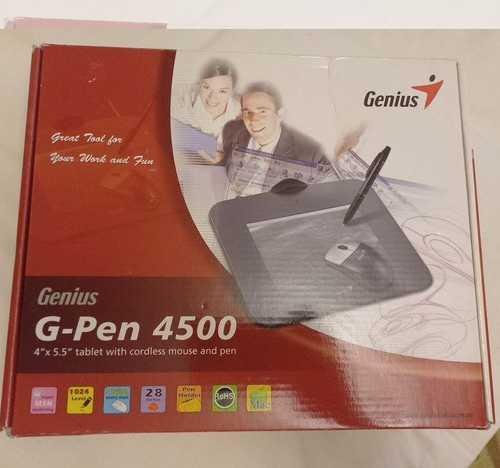 Графический планшет Genius G-Pen 4500