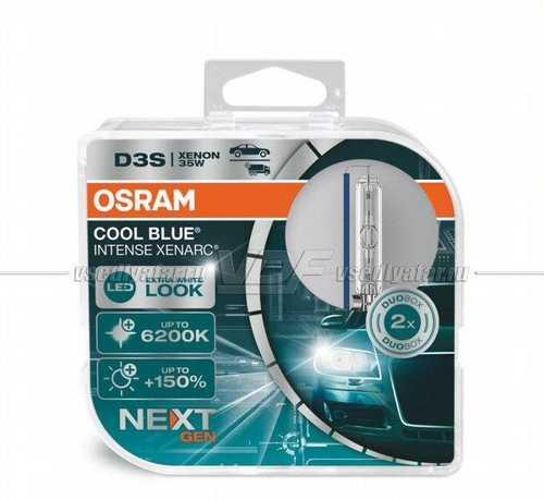 Ксеноновая лампа osram D3S Xenarc Cool Blue Intens