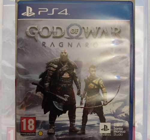 Игра ps 4 5 God of war ragnarok