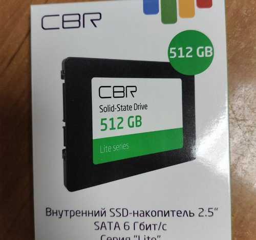 Ssd 512gb CBR