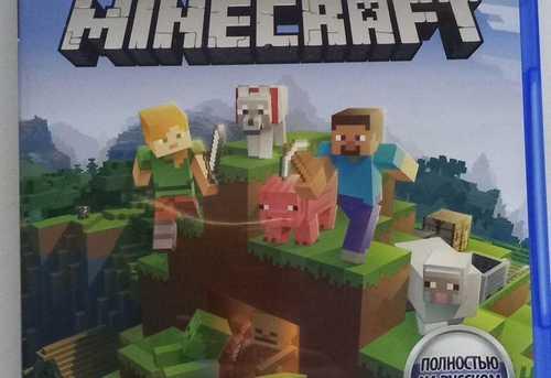 Лицензионный диск ps4 Игра Sony Minecraft