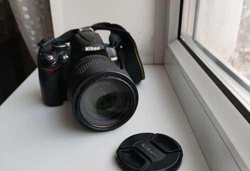 Зеркальный фотоаппарат nikon d5000 с объективом