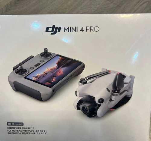 Квадрокоптер DJI mini 4 PRO FLY more Cobmo Plus