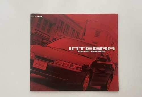 Дилерский каталог Honda Integra 1995 Япония