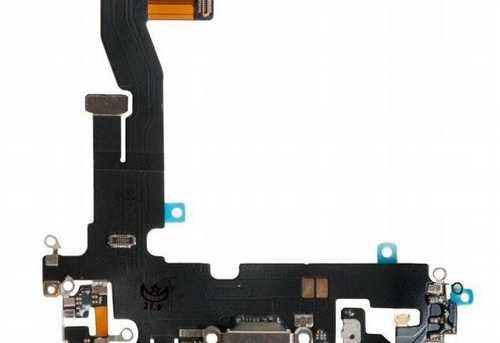 Шлейф с разъемом зарядки для Apple iPhone 12, сини