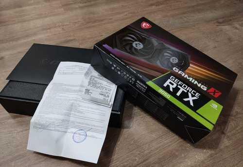 Видеокарта rtx 3050 MSI Gaming X на гарантии