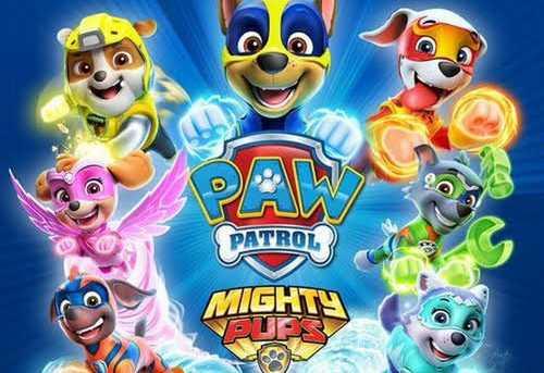 Paw Patrol Mighty Pups PS4 & PS5 русская озвучка