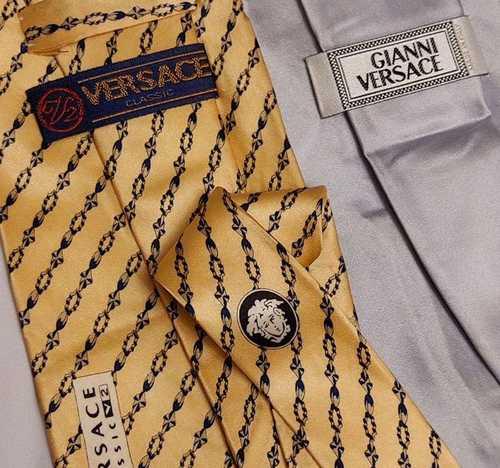 Оригинал Версаче галстуки шелк винтаж