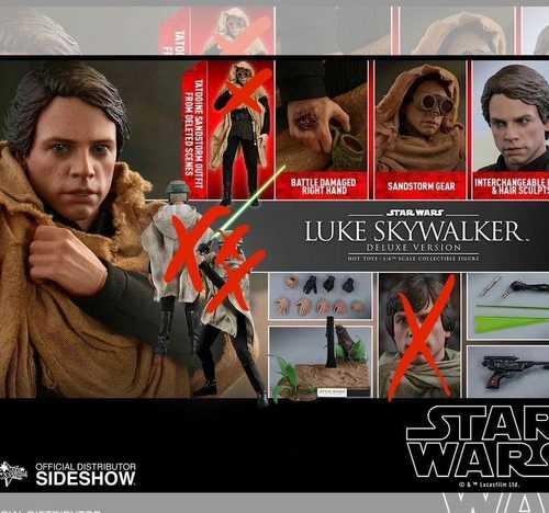 Hot Toys Luke Skywalker ep 6 Star Wars