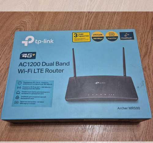 Wi-Fi LTE роутер Tp Link Archer MR500 Ver 1.0