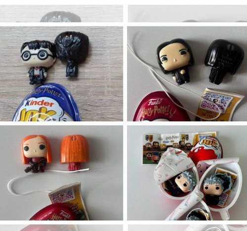 4 фигурки Harry Potter на отправку