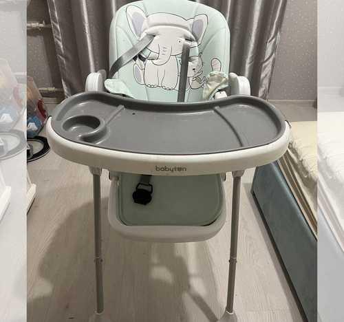 Стул для кормления babyton multiset mint