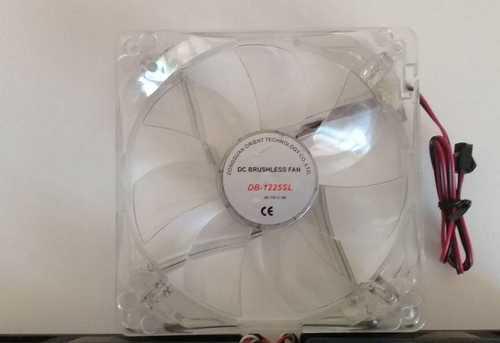 Корпусный вентилятор brusheless FAN DB-1225SL 12 V