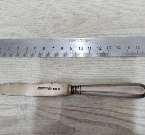 Нож серебро 84