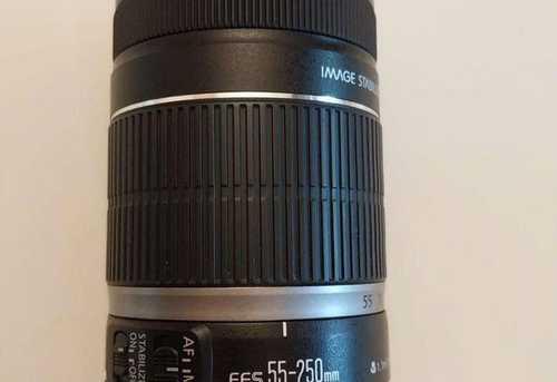 Объектив Canon EF-S Lens 55-250 mm
