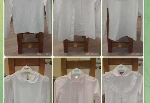 Блузки и рубашки в школу для девочки 128-134