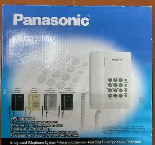 Стационарный телефон Panasonic новый