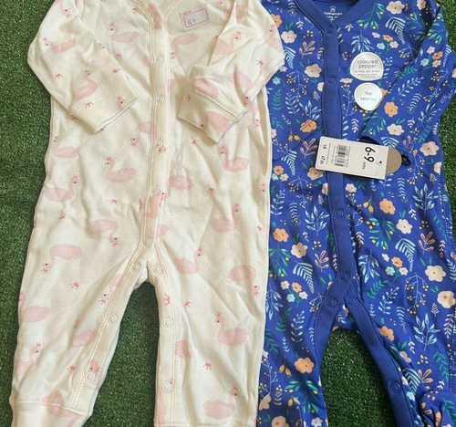 Слипы mothercare 74 новые 6-9m