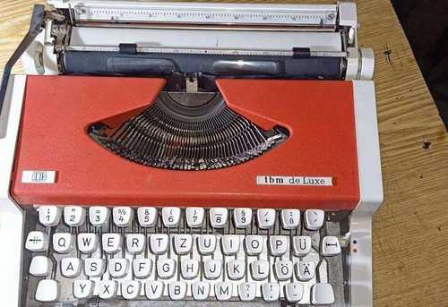 Печатная (пишущая) машинка “Unis tbm De Luxe”