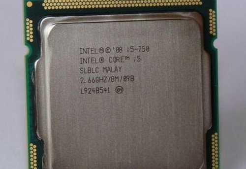 Процессор s1156 core i5-750 интел 4-ядра