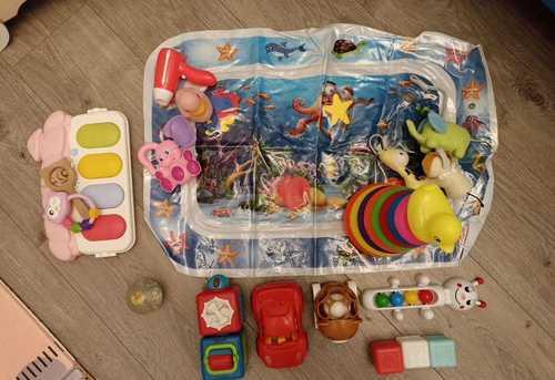 Детские игрушки кубики fisher price