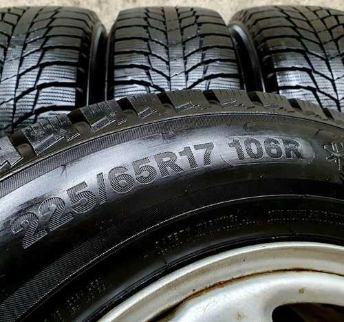 Колеса 225/65 R17   5/114/3 R17 4шт Зимние