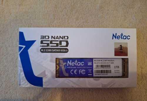 Новый m.2 SSD Netac 1TB