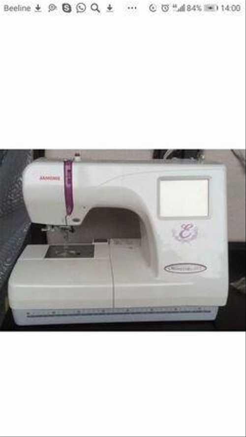 Вышивальная машинка janome-350e