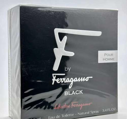 Salvatore Ferragamo F By Ferragamo Black Pour Homm