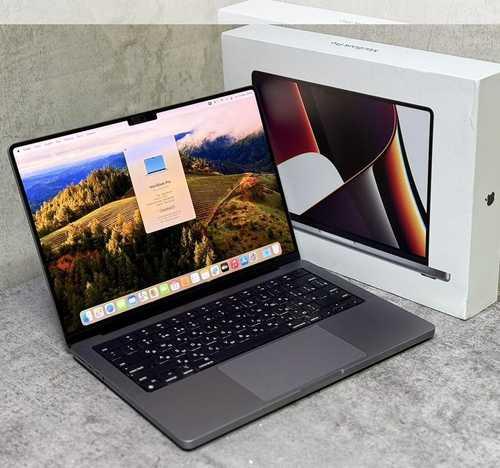 Macbook pro 14 2021 16 gb 1tb коробка