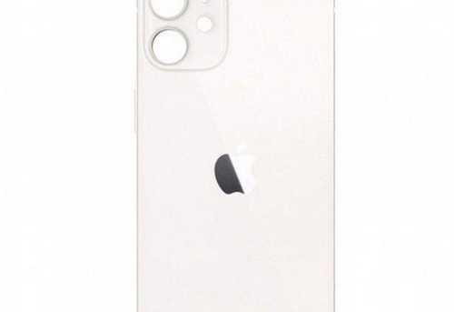 Задняя панель (крышка) iPhone 12 mini (White) с ув
