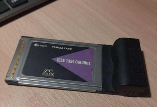 Карта pcmcia на три порта ieee 1394