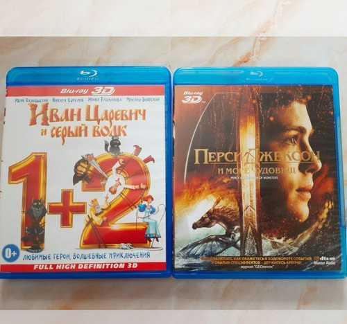 Blu ray 3D фильмы и мультфильмы