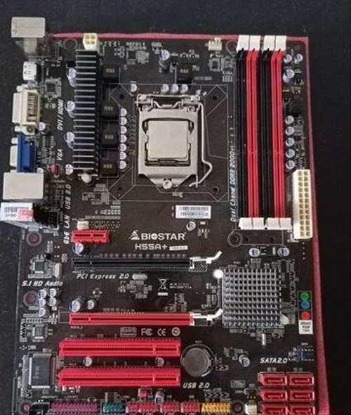 Комплект Biostar H55A+ Intel Xeon X3440