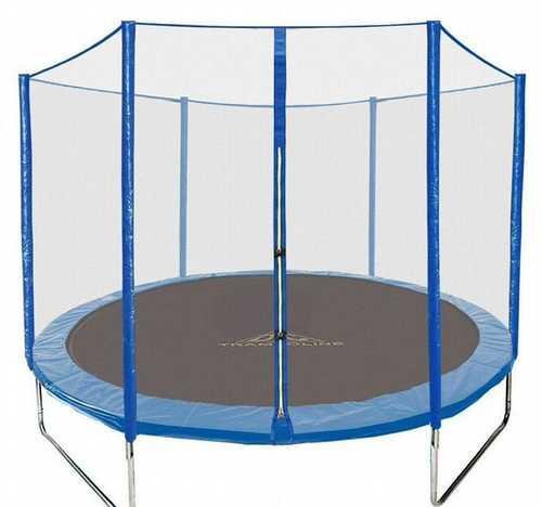 Батут DFC Trampoline Fitness 6ft наружн.сетка, син