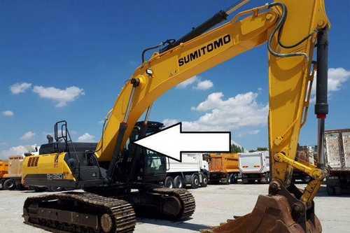 Стекло кузовное для sumitomo SH 210-5