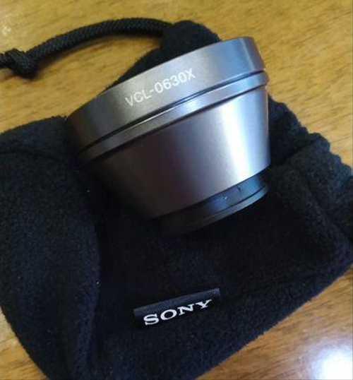 Объектив sony VCL-0630X wide conversion