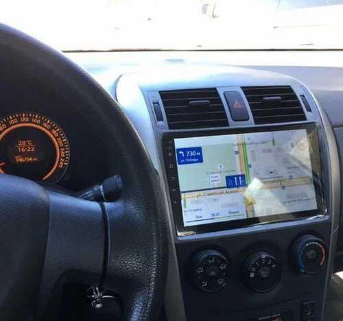 Android магнитола Toyota Corolla E150 4 64гб