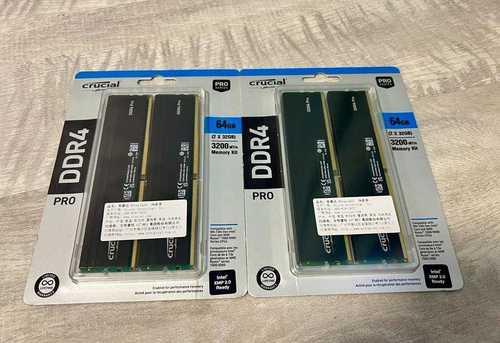 Crucial Pro 64GB Kit (2x32GB) DDR4-3200 udimm