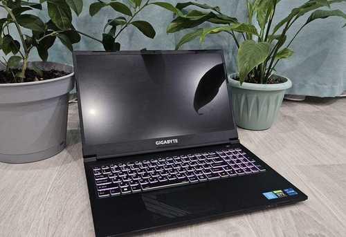 Игровой ноутбук 15.6" GIGABYTE G5 GE, 512 ГБ, Core i5-12500H, RAM 16 ГБ, GeForce RTX 3050 4 ГБ
