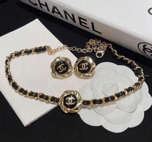 Чокер Серьги Chanel