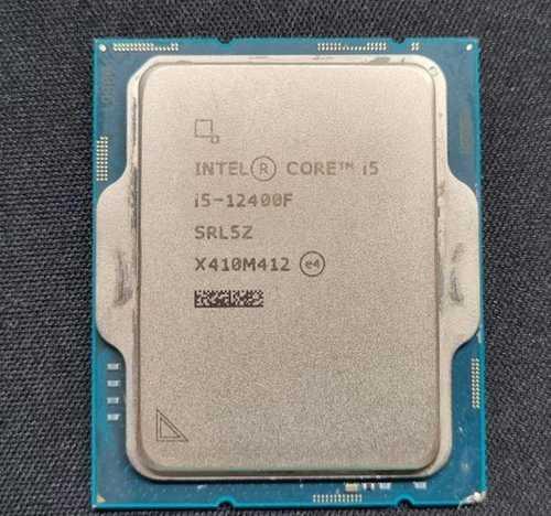 Процессор Intel Core i5-12400F. С дефектом