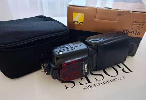 Вспышка Nikon sb 910