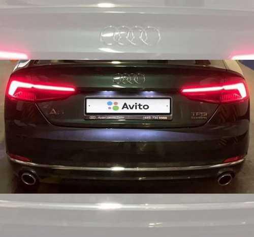 Бампер задний audi a5 f5 дорест