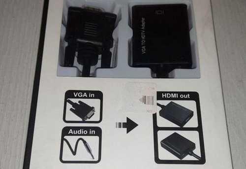 Адаптер с VGA на hdmi