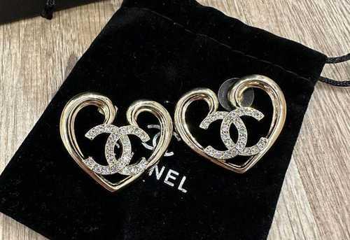 Серьги Chanel