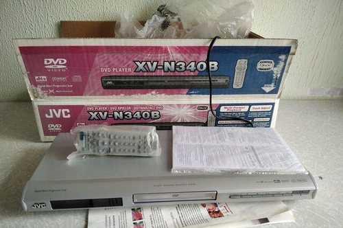 Новый мультиформатный DVD-плеер JVC XV-N340В