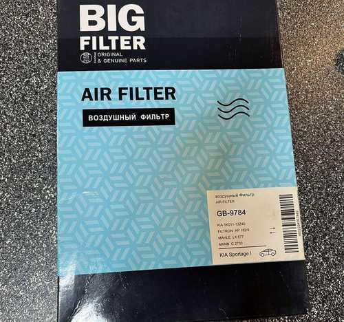 Big filter Воздушный фильтр GB-9784